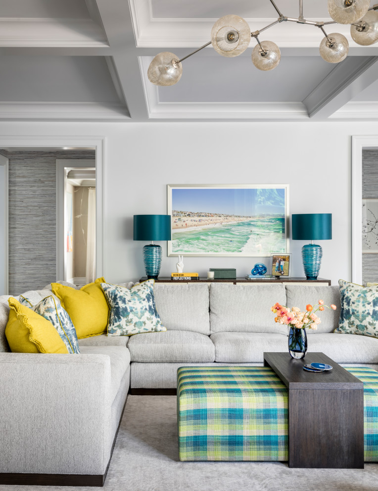 Transitional Living Room - Transitional - Living Room - New York | Houzz