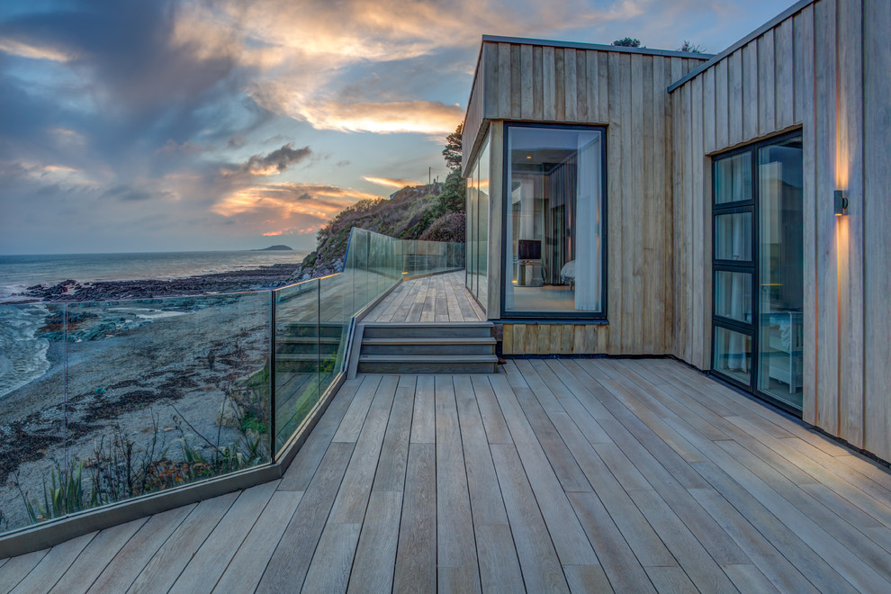 Cornish Beach House - Beach Style - Exterior - Devon - by George ...