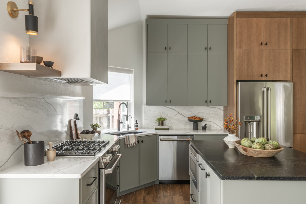 Calhoun Canyon - Contemporary - Kitchen - Austin - by Cameron Getter ...