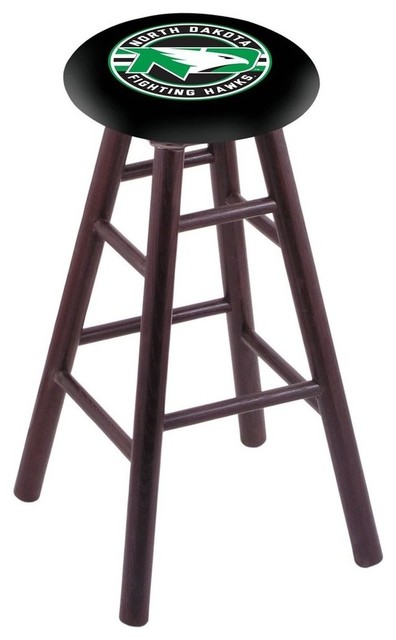 North Dakota Bar Stool, Dark Cherry - Contemporary - Bar Stools And ...