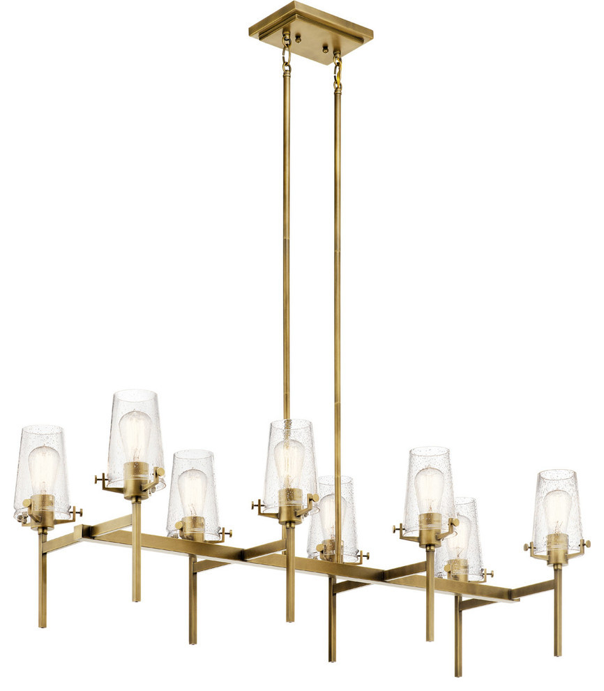 Linear Chandelier 8-Light - Transitional - Chandeliers - by Buildcom ...