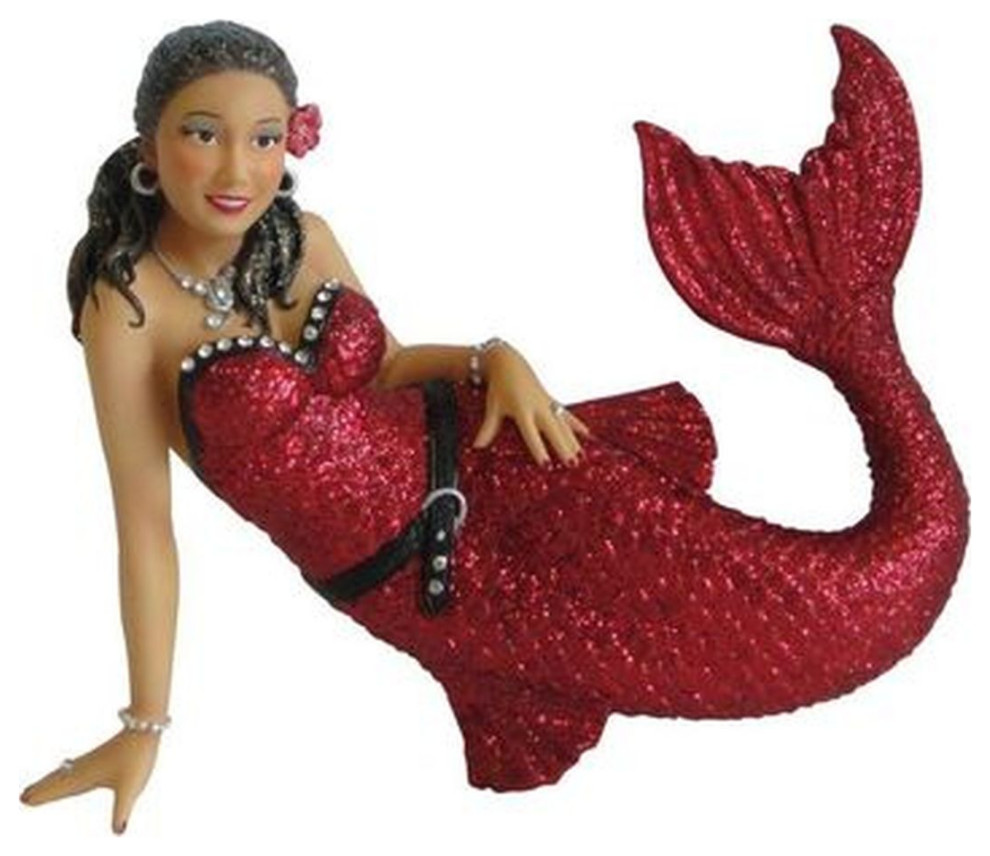 December Diamonds Mermaids Michelle Figurine - Contemporary - Christmas ...