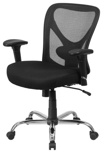 Roseto FFIF22039 29"W Fabric Swivel Task Chair - Contemporary - Office ...