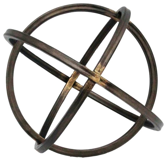 Metal Sculpture, 8" - Contemporary - Decorative Objects And Figurines ...