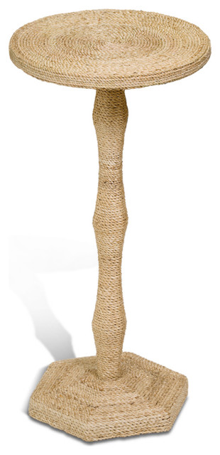Abaca Spot Table - Beach Style - Side Tables And End Tables - by ...