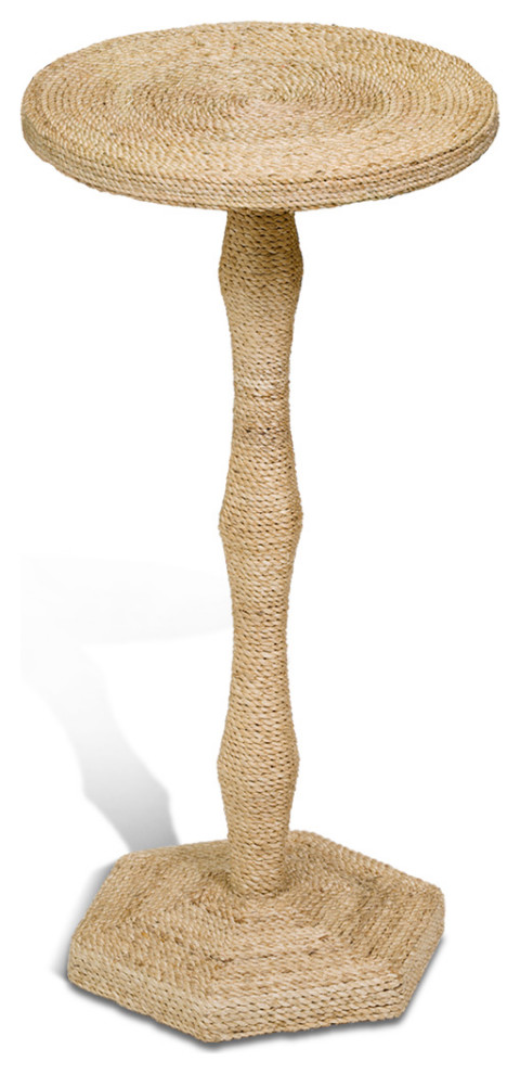 Abaca Spot Table - Beach Style - Side Tables And End Tables - by ...