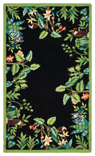 Safavieh Chelsea Collection HK295 Rug, 2'9"x4'9" - Tropical - Area Rugs ...