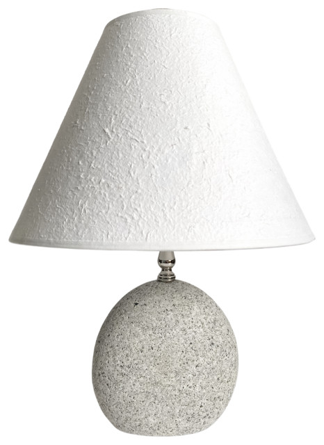 Single Stone Lamp - Transitional - Table Lamps - by Funky Rock Designs ...