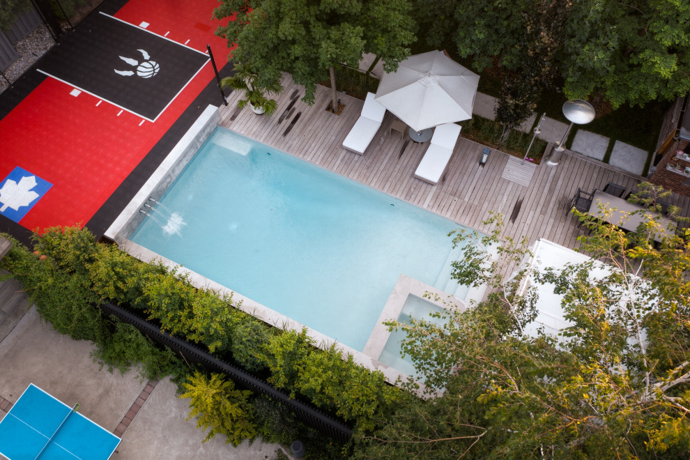 Rustic Urban Design Makes a Splash - Industrial - Pool - Toronto - by ...