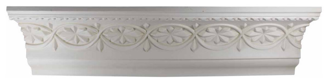 Cornice White Urethane Form 23.5" Long Finish Renovators Supply ...