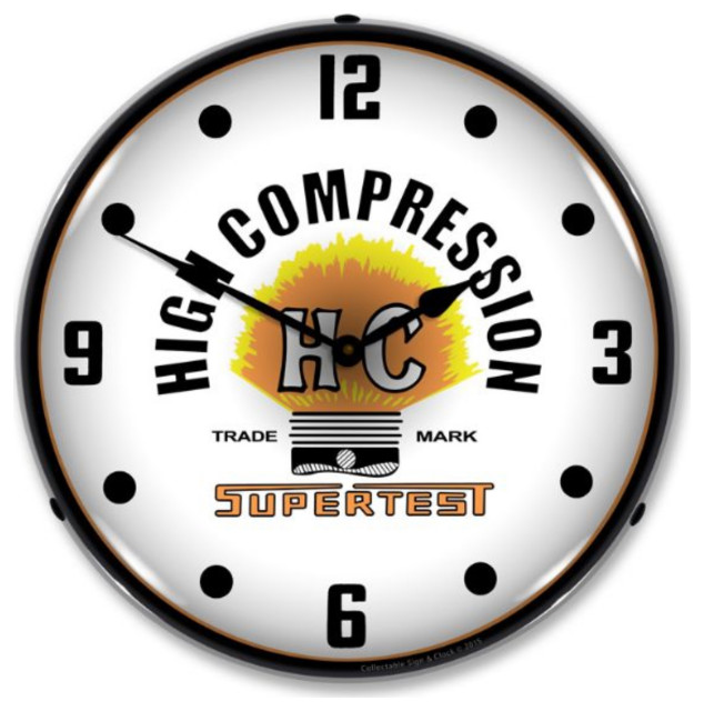 1502583 Supertest HC Clock - Contemporary - Wall Clocks - by ...