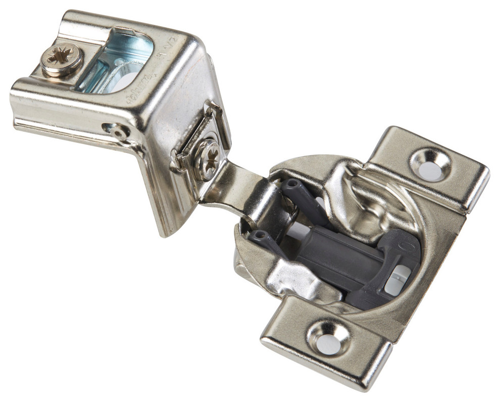 Blum 110 Degree Compact 39C 1-.5" Overlay Screw-On Soft Close Hinge ...