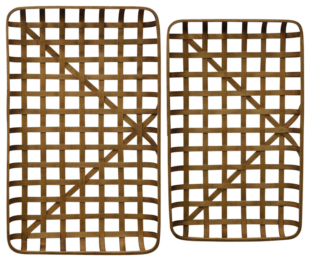 Signature Tray, Brown - Tropical - Serving Trays - by Lighting New York ...