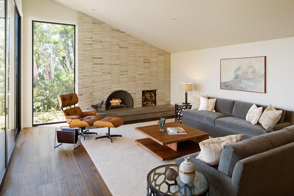 Contemporary California Rambler - Contemporary - Living Room - San ...