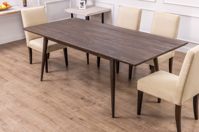 Solid Teak Vintage Dining Table - Midcentury - Dining Tables - by The ...