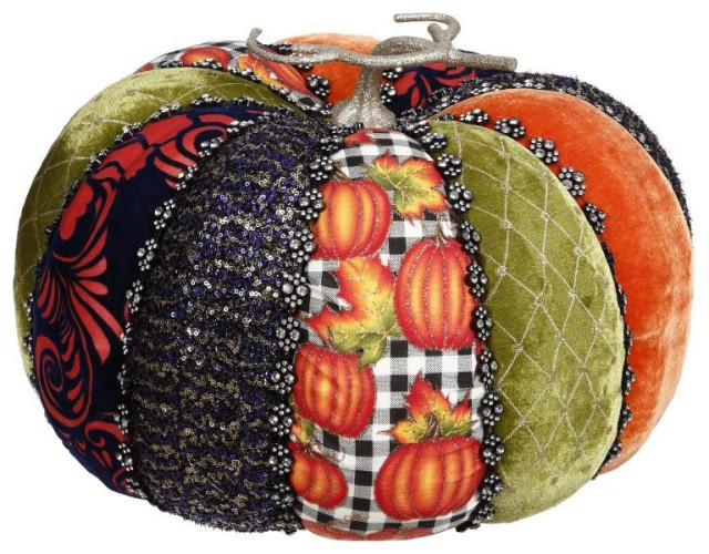 Mark Roberts 2021 Autumn Pumpkin 13x9" - Farmhouse - Decorative Objects ...