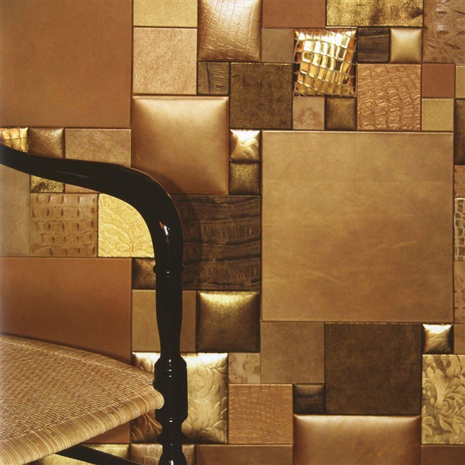 Faux Leather Wall Panel - Modern - New York - by My Luxury Home LLC | Houzz