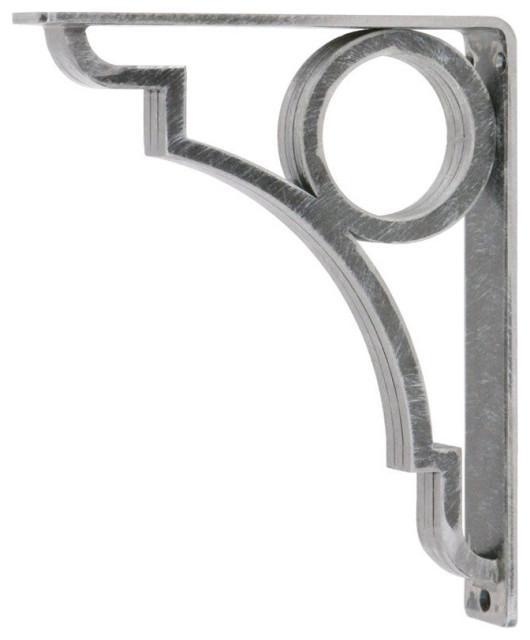 Wrought Iron Corbel - Grant 2" Wide Iron Countertop Corbel, 10" Deep x ...
