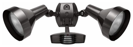 Motion Activated Flood Light With Photocell Sensor, Bronze ...