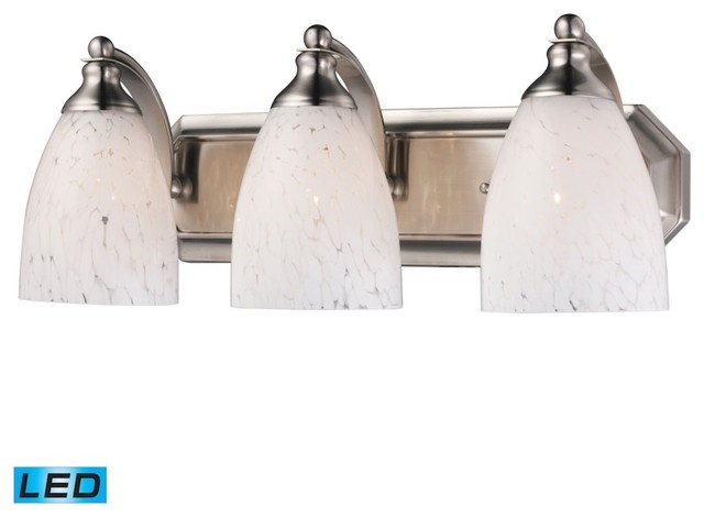 ELK Lighting Bath And Spa 3-Light Vanity Light - 570-3N-SW-LED ...