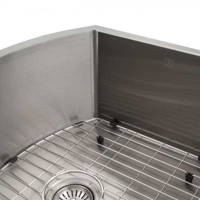 ZLINE 22 In. Under Mount Sink, Stainless Steel, Single Bowl, SCS-22 ...