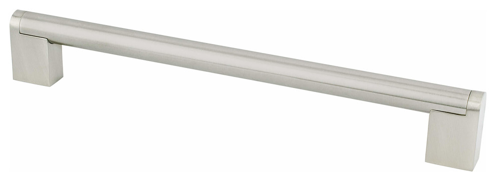 Studio Pull, Stainless Steel, 224mm Center to Center - Transitional ...