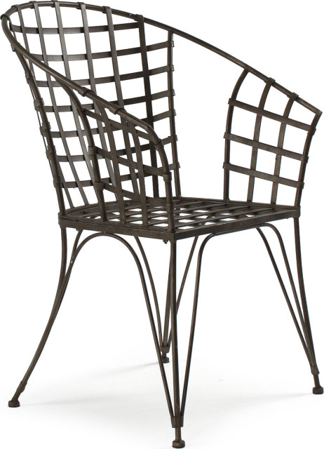 Iron Chair - Industrial - Dining Chairs - by HedgeApple | Houzz