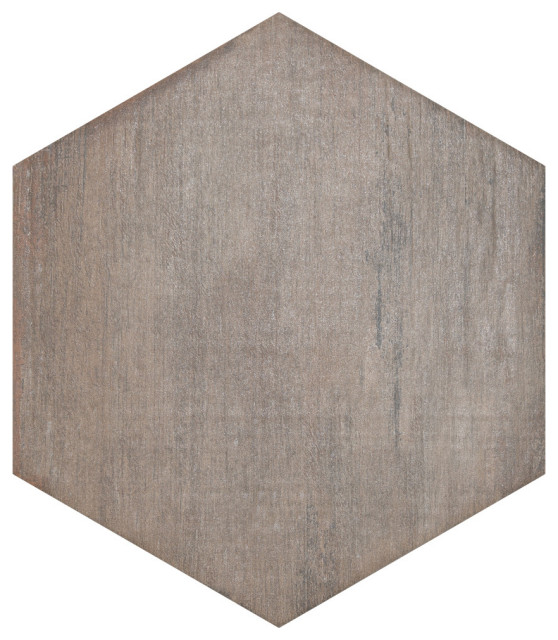 Merola Tile Retro Mini Hex Porcelain Floor and Wall Tile Sample ...