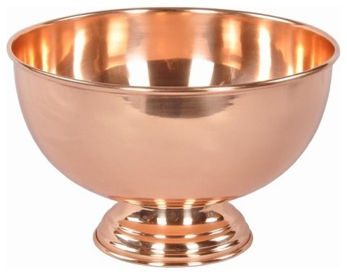 Copper Punch Bowl - Traditional - Punch Bowls - by Alchemade | Houzz