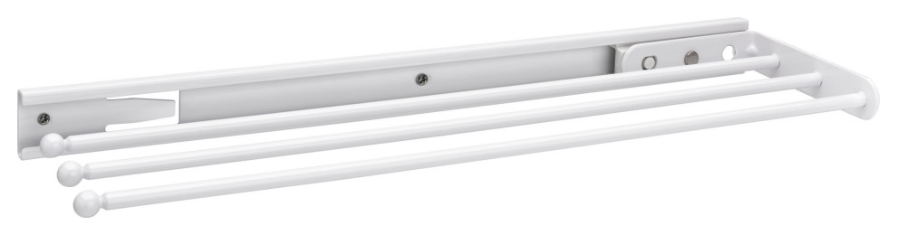 Undersink Pull Out Towel Bar, 5"Wx17.75"Dx1.25"H - Contemporary ...