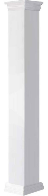 Endura-Craft Craftsman Classic, Square Non-Tapered, Smooth Column, 10 ...