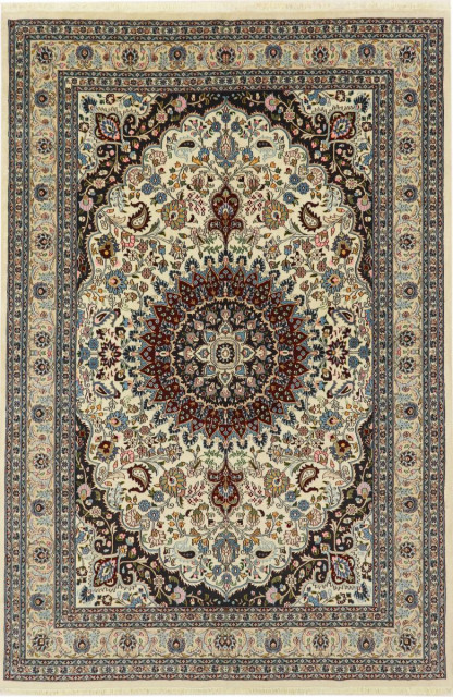 Persian Rug Moud 9'10"x6'7", 9'10"x6'7" - Traditional - Area Rugs - by ...