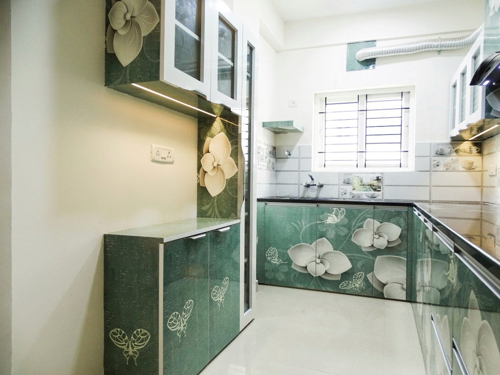 Modular kitchen - Contemporary - Kitchen - Chennai - by MADRASI DESIGN ...