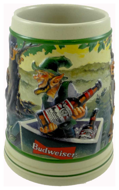 Anheuser-Busch 1999 ST. PATRICK'S DAY STEIN Ceramic Budweiser Beer Mug ... Anheuser-Busch 1999 ST. PATRICK'S DAY STEIN Ceramic Budweiser Beer Mug ...