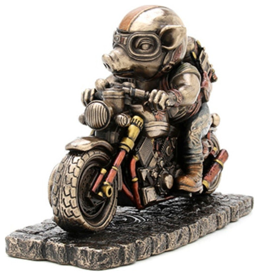 Steampunk Speed Bacon - Figurine Statue Sculpture Art by Veronese ...