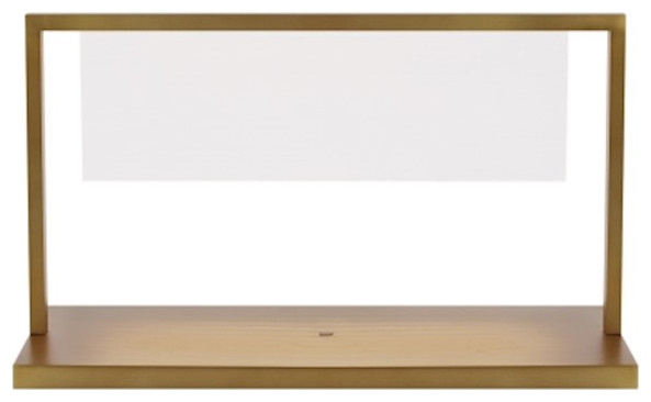 Tech Lighting Everett Table Lamp, Natural Brass - 700PRTEVTNB-LED927 ...