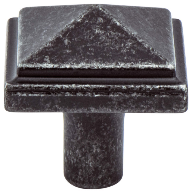 Berenson 3049 Rhapsody 1-3/16 Inch Square Pyramid Cabinet Knob ...