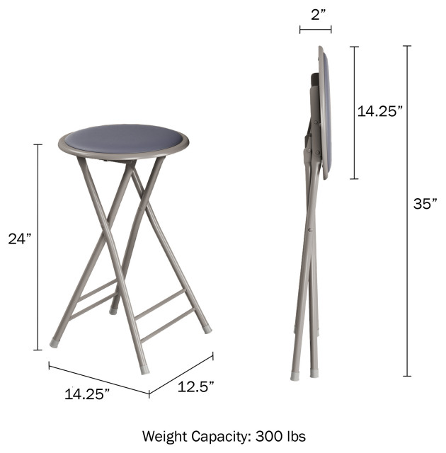 Counter-Height Bar Stools - Contemporary - Folding Chairs And Stools ...