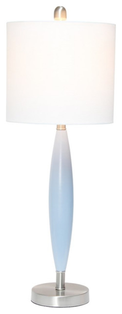 Elegant Designs Needle Stick Table Lamp Blue - Contemporary - Table ...