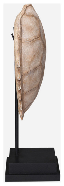 Faux Hawksbill Turtle Shell on Stand - Beach Style - Decorative Objects ...