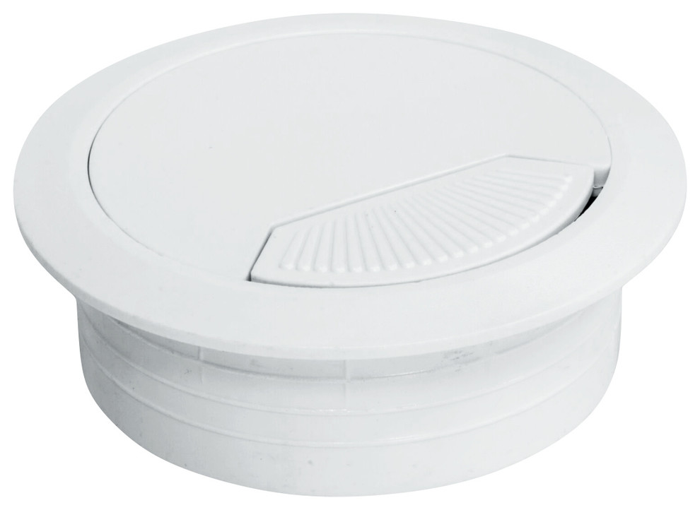 Rok Hardware Round Grommet, 2-3/8", 60mm, Diameter, White ...