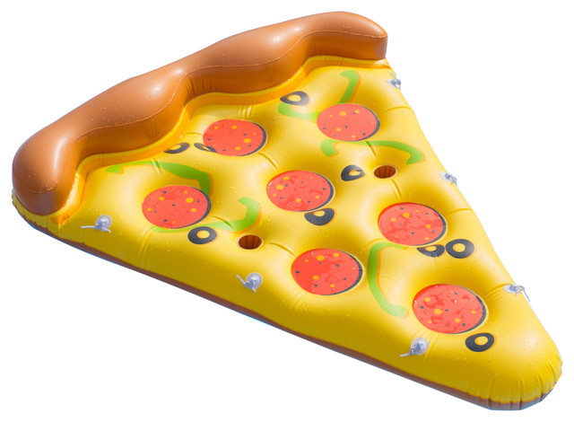 Sun Searcher Deluxe Pizza Slice Float - Contemporary - Pool Toys And ...