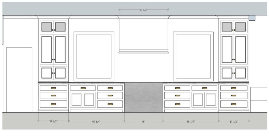 Electrical outlets under windows in kitchen?