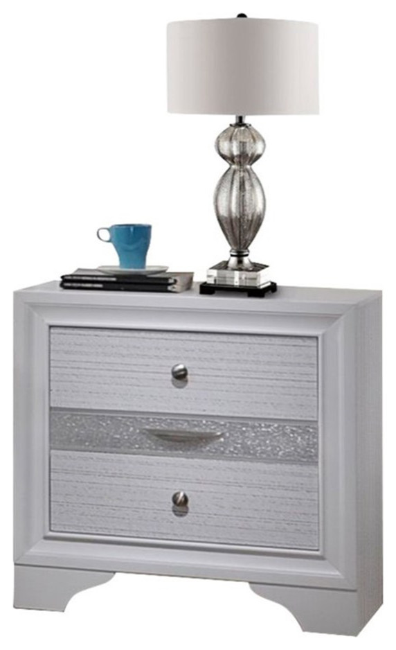 IN Room Furniture Designs Contemporary Solid Wood/MDF Night Stand in ...