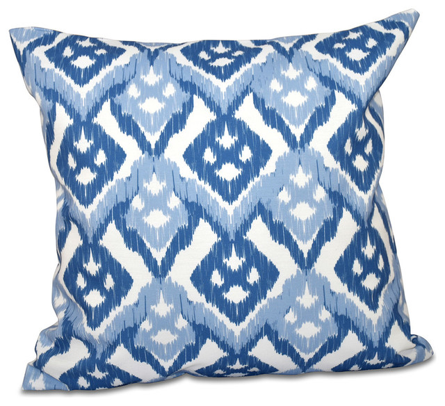 Hipster, Geometric Print Pillow, 18" x 18" - Contemporary - Decorative ...