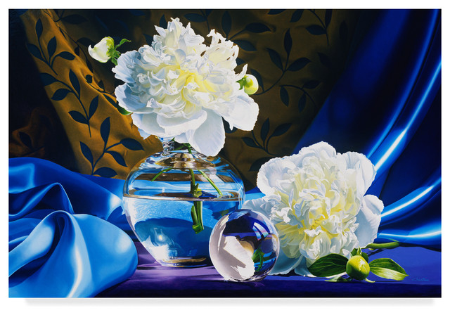 Francois Chartier 'Twin' Canvas Art, 19"x12" - Contemporary - Prints ...