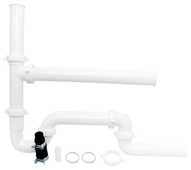 Garbage Disposal Installation Kit, White - Kitchen Fixture Parts - by ...