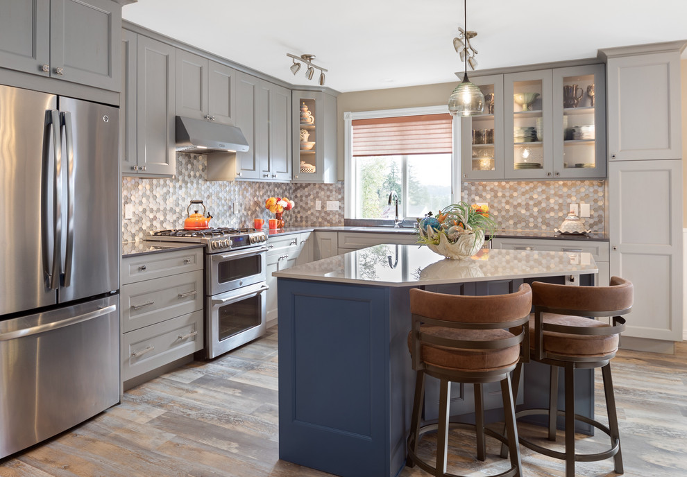 Pacific Northwest Coastal - Beach Style - Kitchen - Seattle - by ...