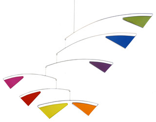 Tranquil Spectrum Modern Art Mobile for Indoor - Contemporary - Baby ...