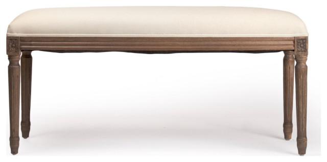 Lille Bench - French Country - Upholstered Benches - by Zentique, Inc ...
